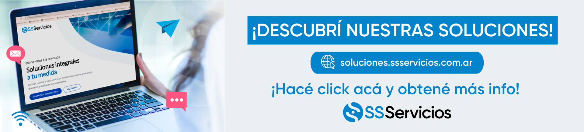 Internet Fibra Óptica en Río Gallegos | SS Servicios